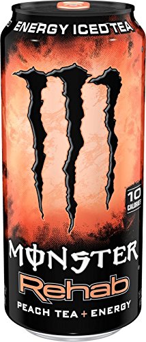 Monster Energy Rehab Tea Peach flavour