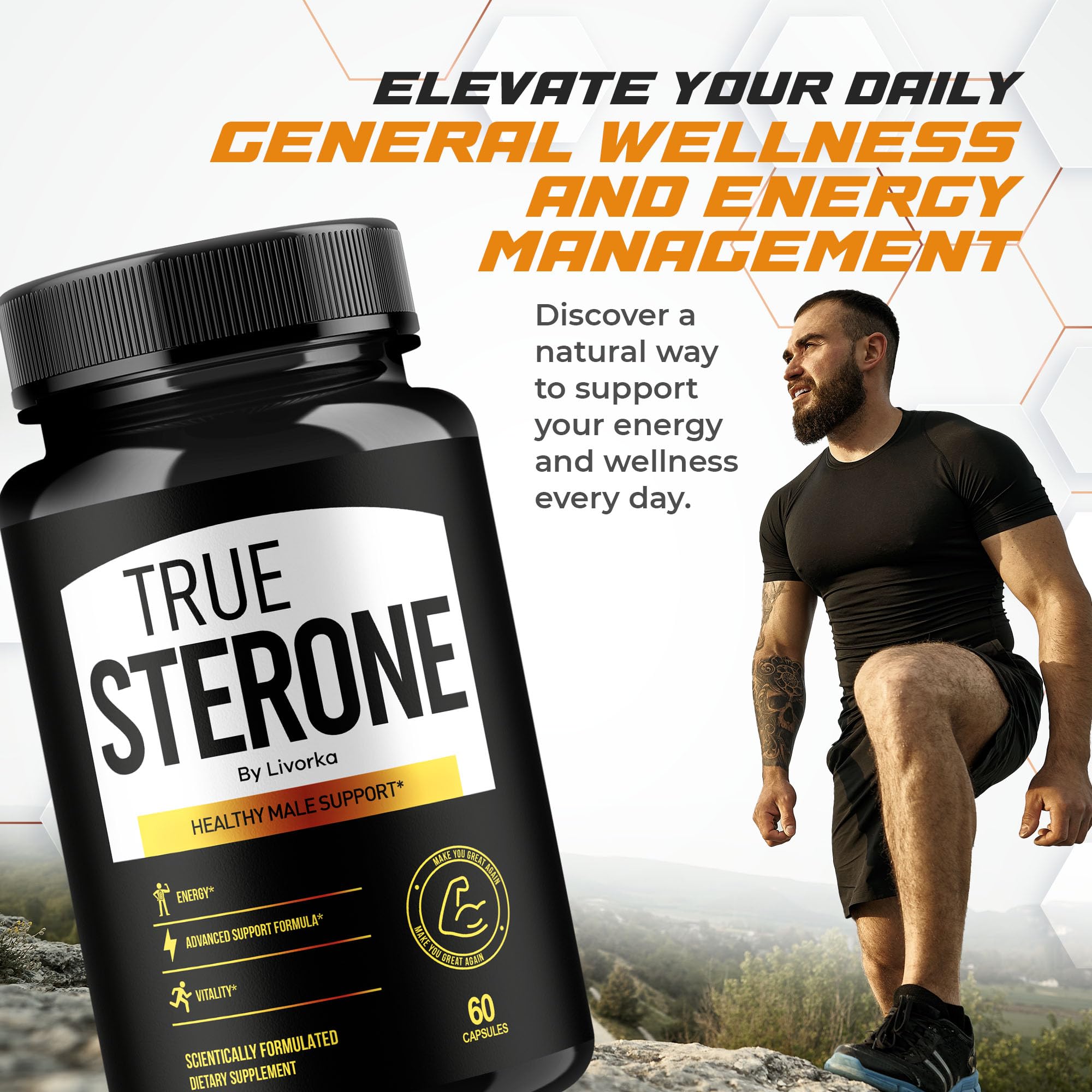 Monthly supply of blended supplements