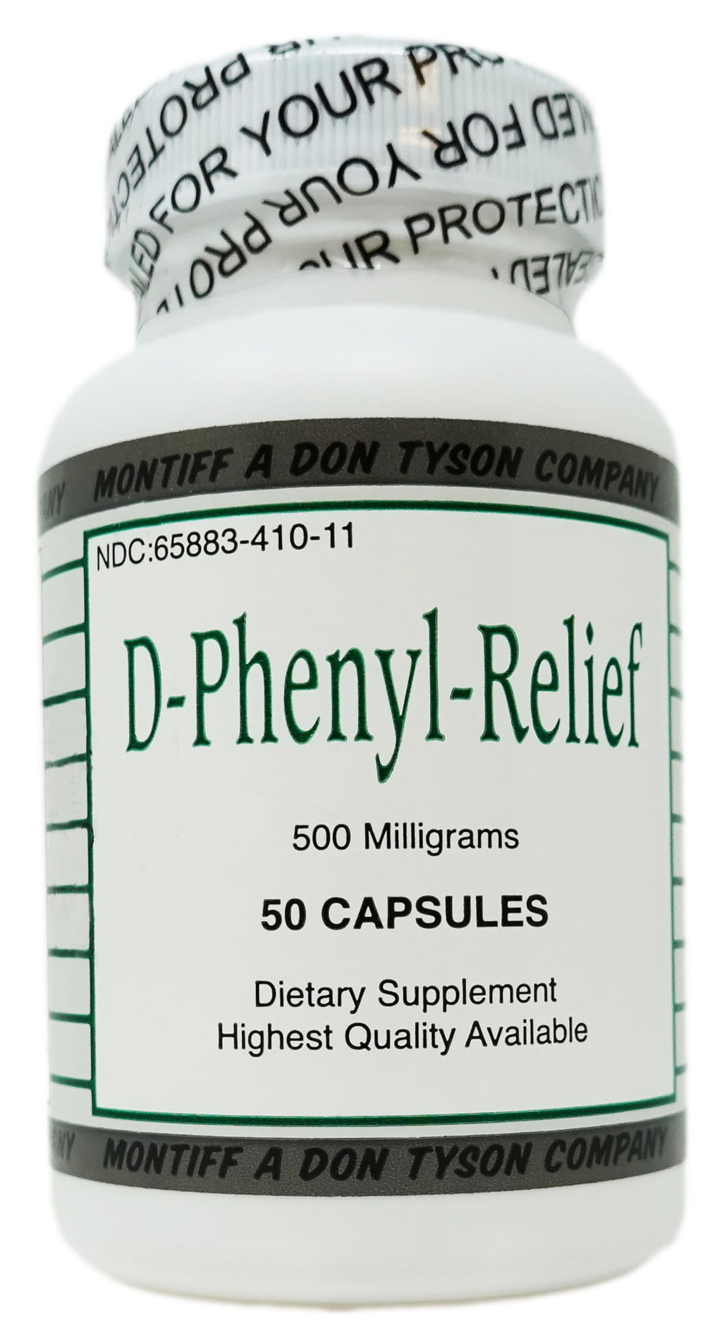 Montiff D-Phenyl relief capsules