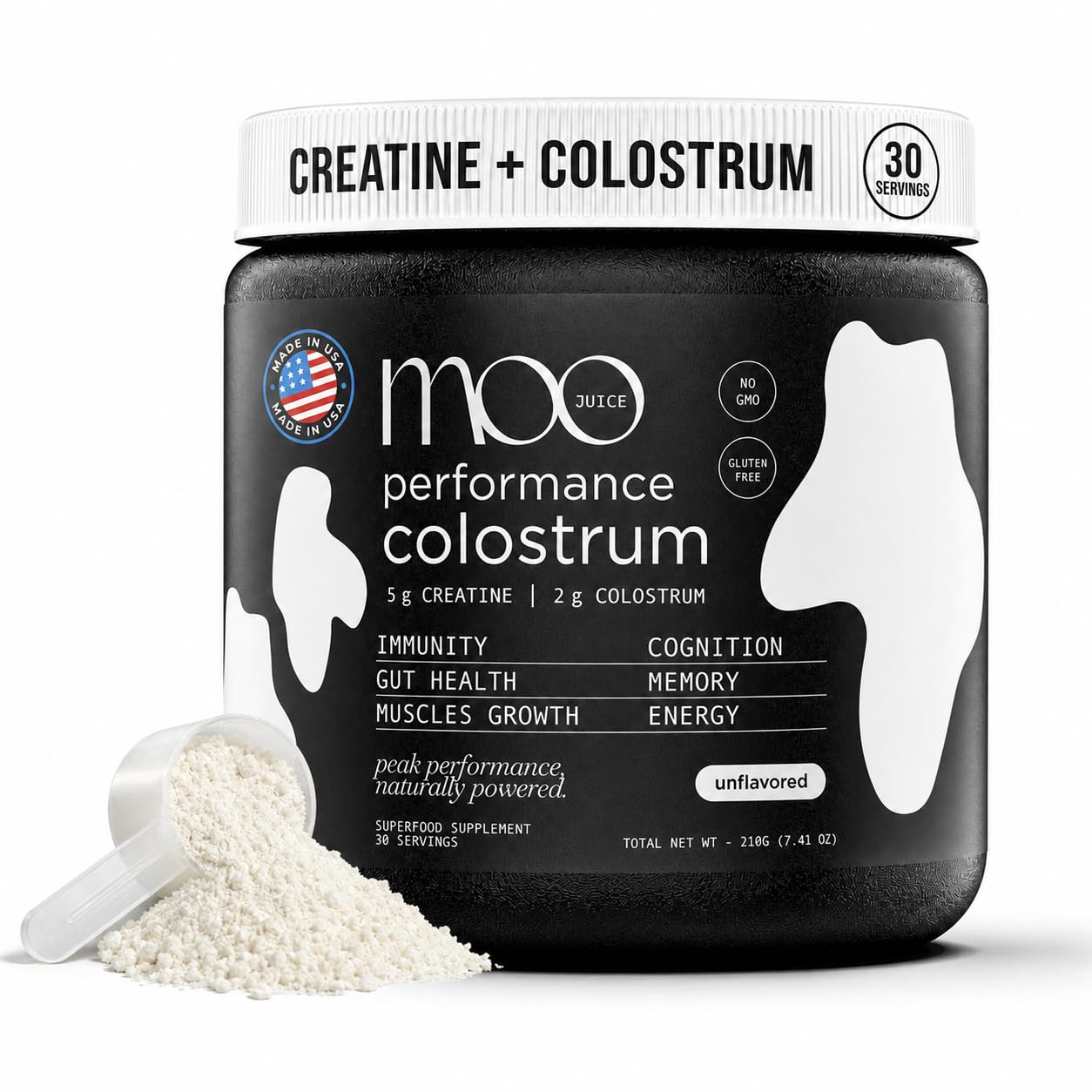 Moo Juice colostrum powder benefits