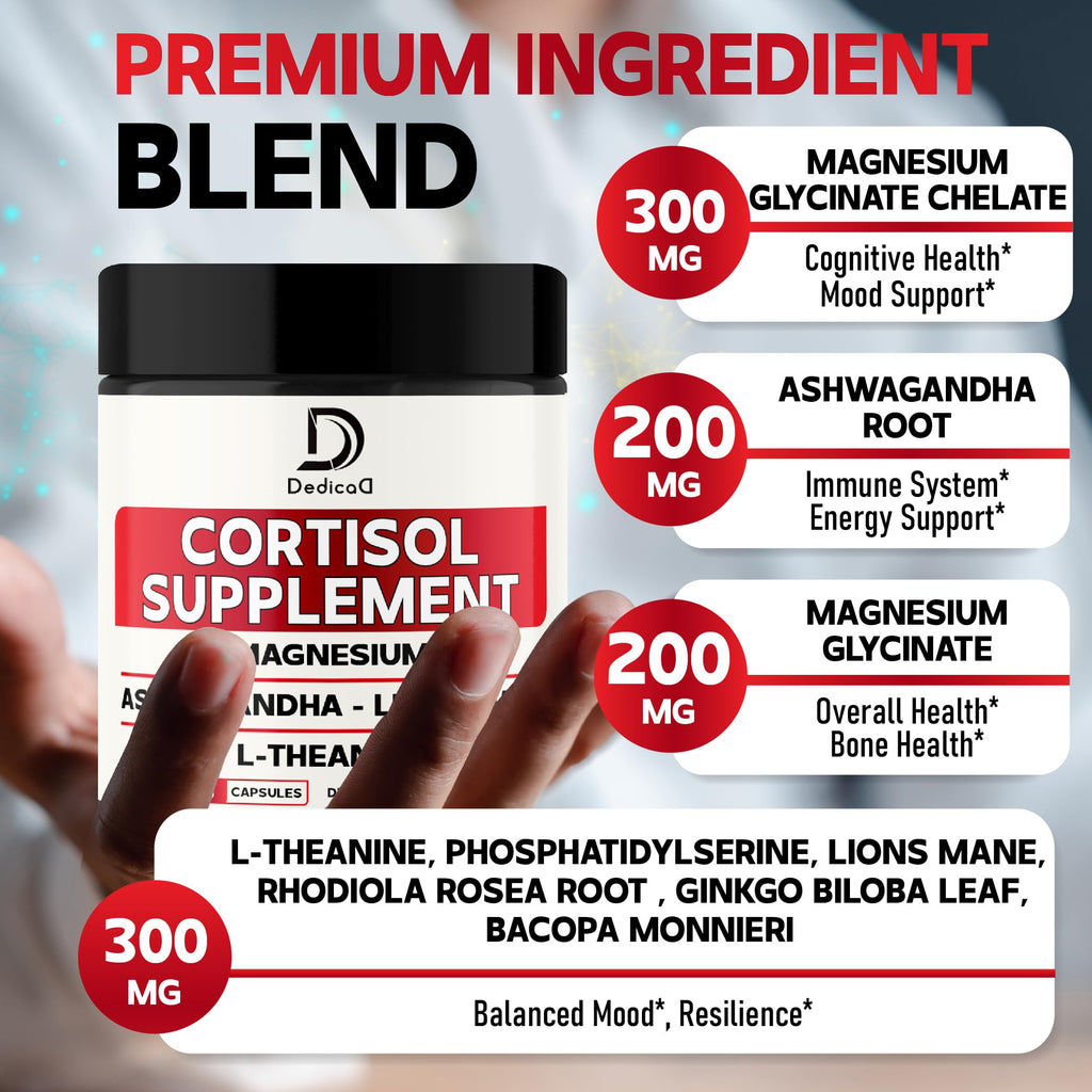 Mood balance with DEDICAD magnesium capsules