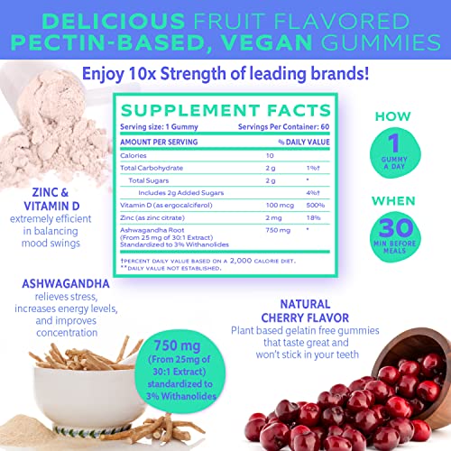 mood-boosting ashwagandha cherry chews