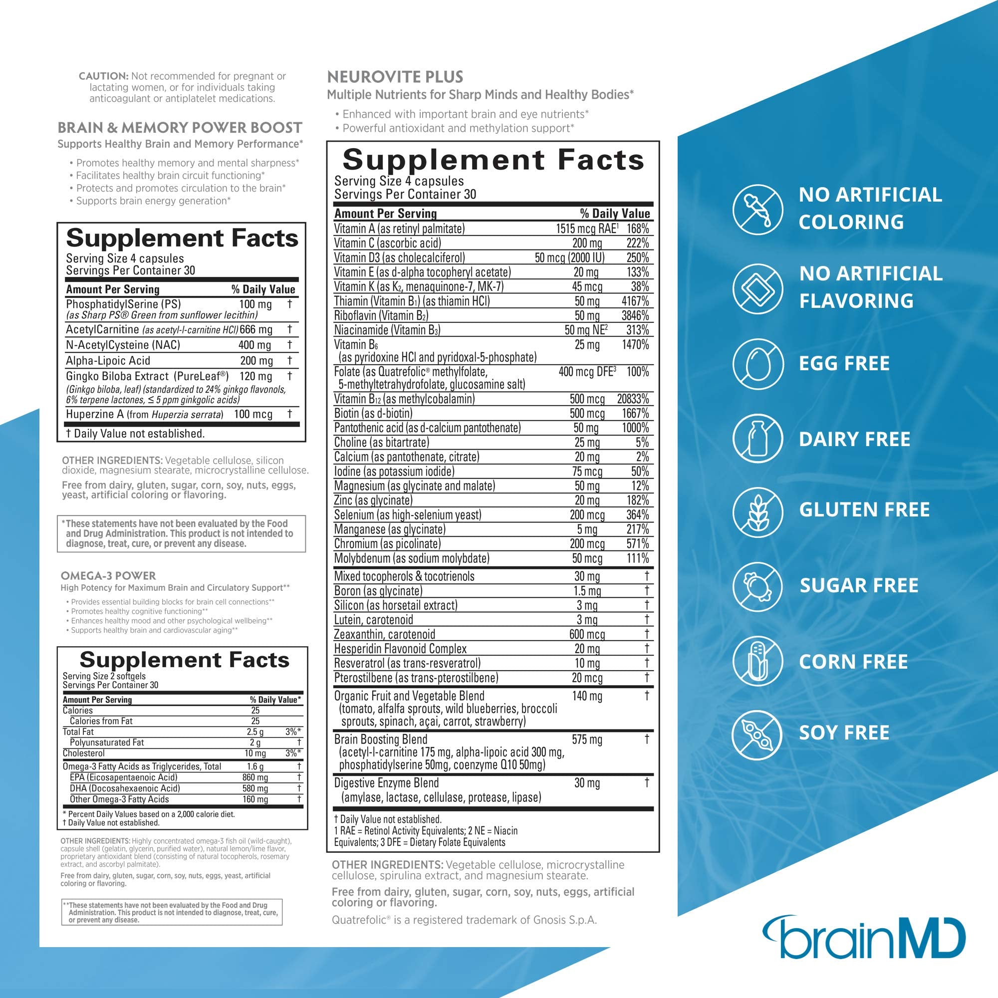Mood-boosting blended vitamin supplements