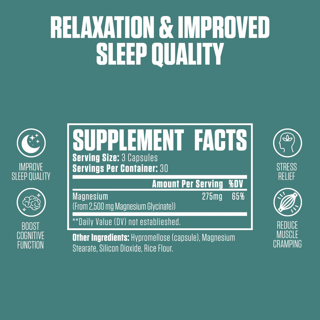 mood-boosting magnesium glycinate capsules