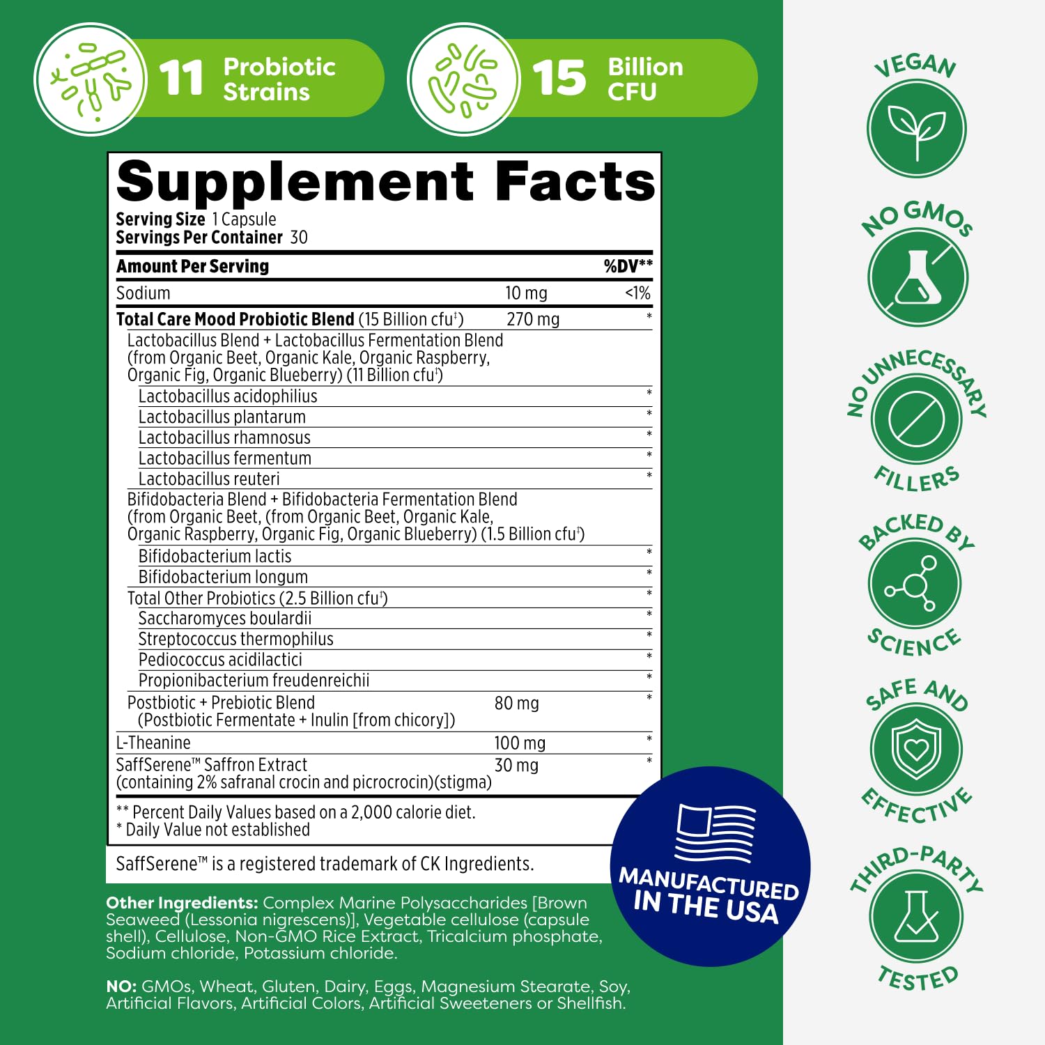Mood-boosting probiotics for women