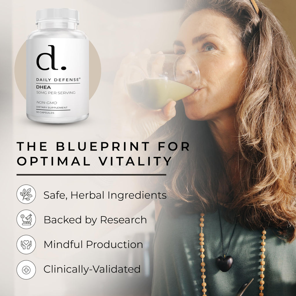 Mood enhancement with DHEA supplements