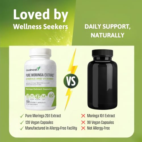 Mood enhancement with Moringa superfood