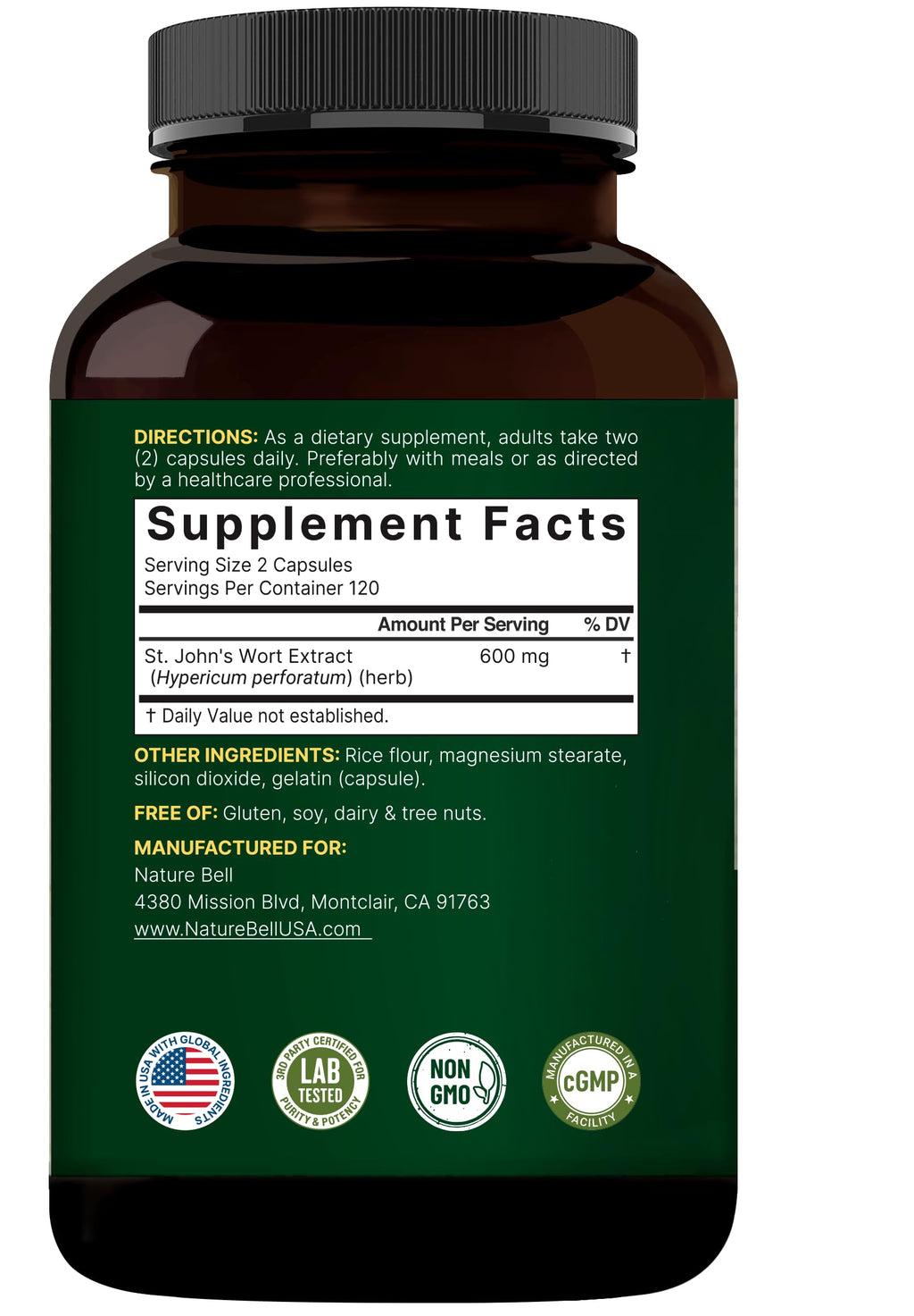Mood enhancement with St. John's Wort
