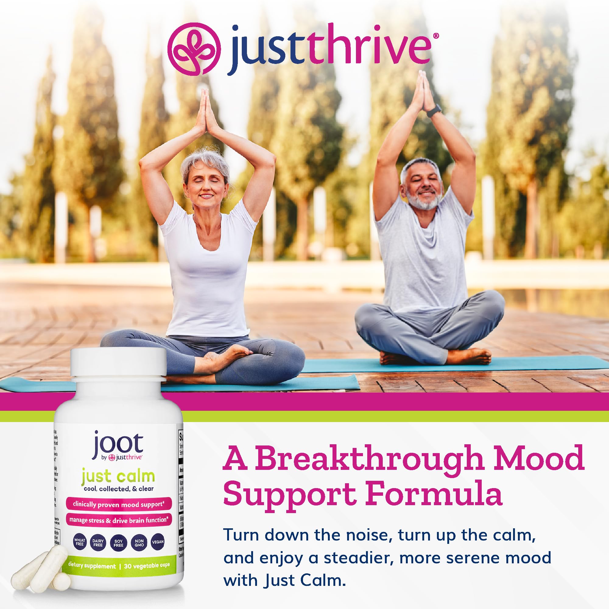 Mood-enhancing blended vitamin capsules