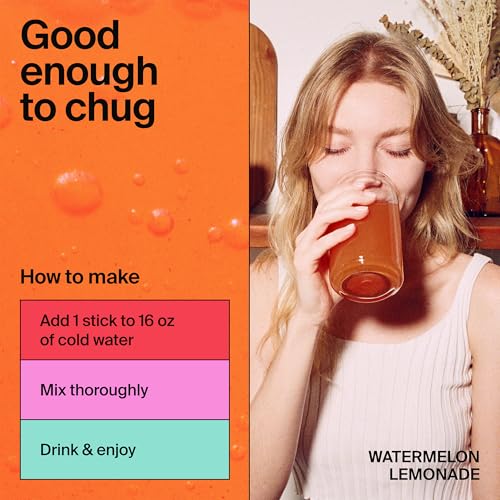 Mood enhancing drink mix packets