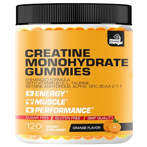 Mood Mingle creatine gummies for energy