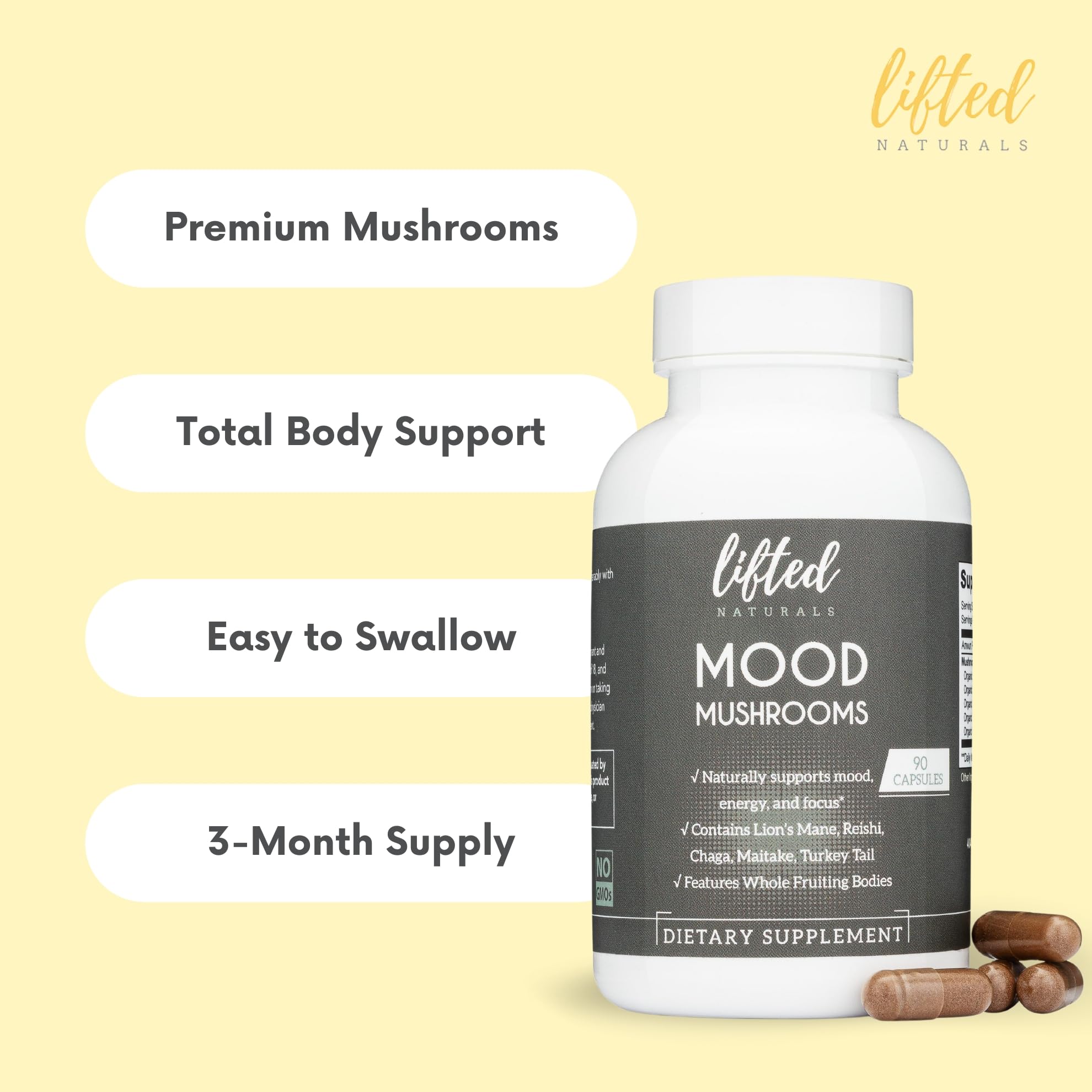 Mood Mushrooms for enhanced cognitive function