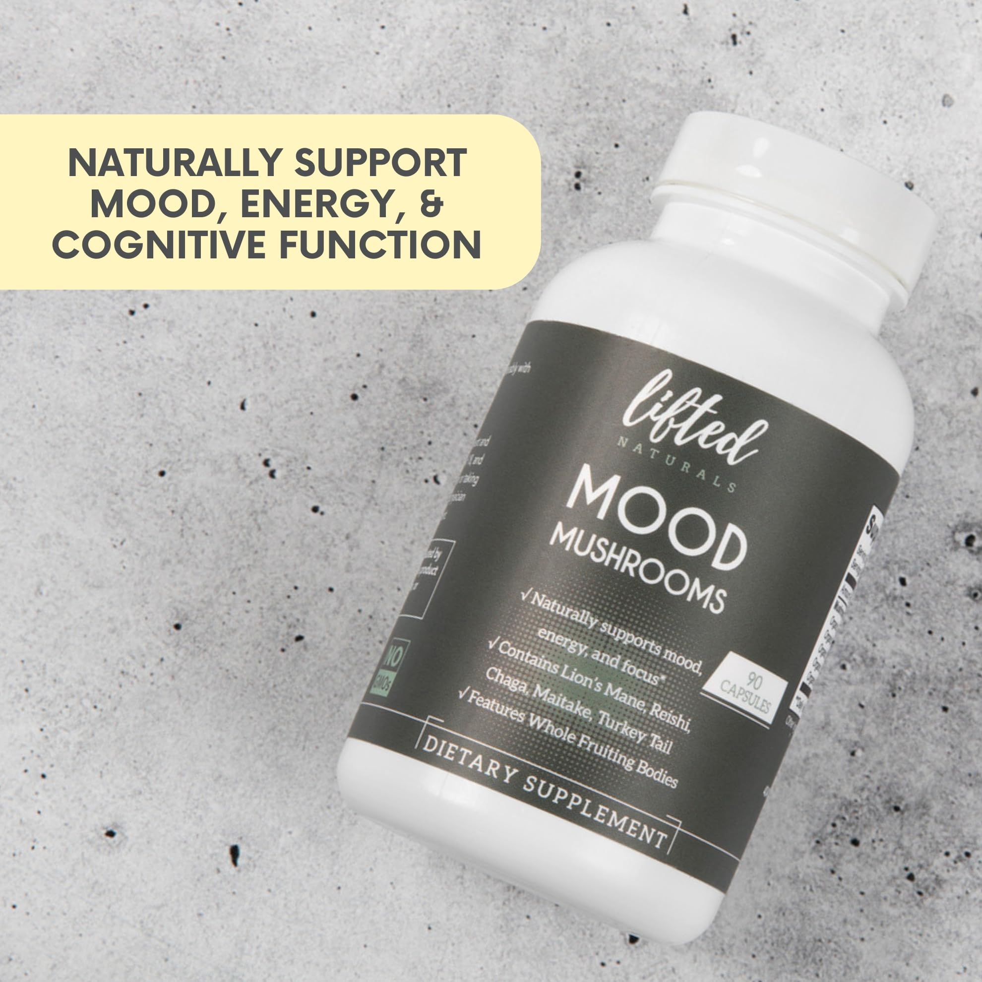 Mood Mushrooms supplement for stress management