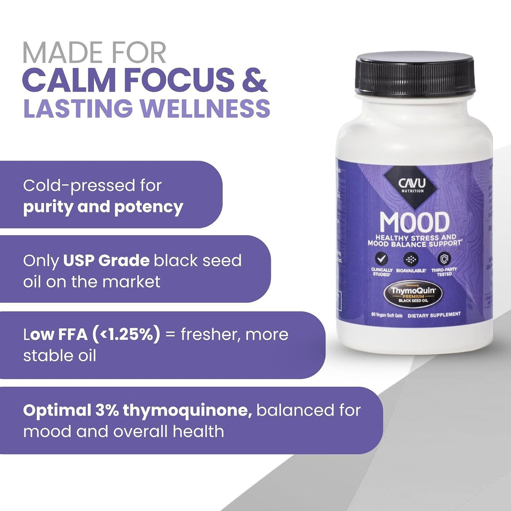Mood Support Black Seed Oil benefits