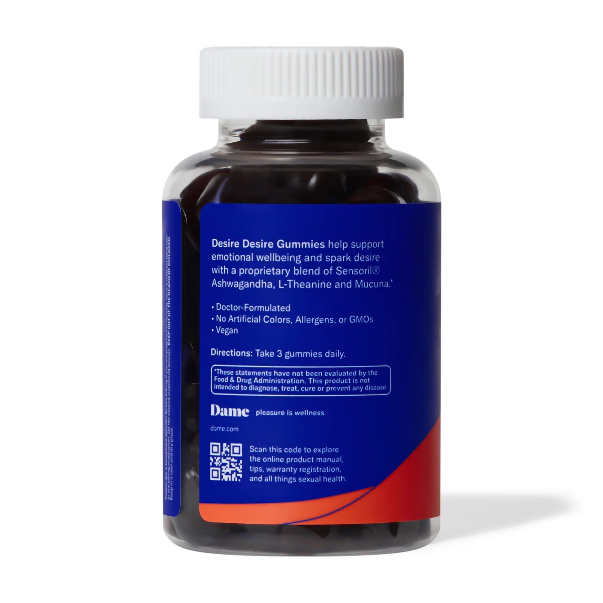Mood support supplements in gummy form