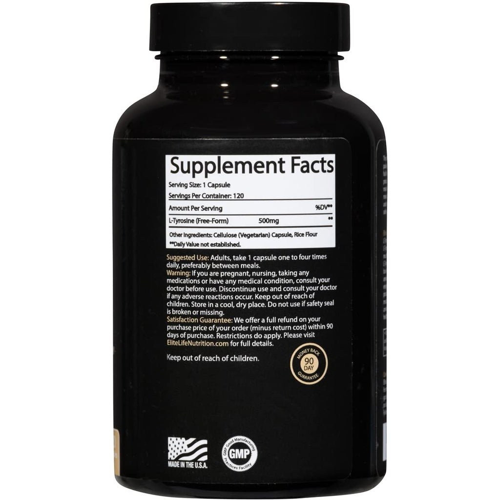 Mood support with L-Tyrosine