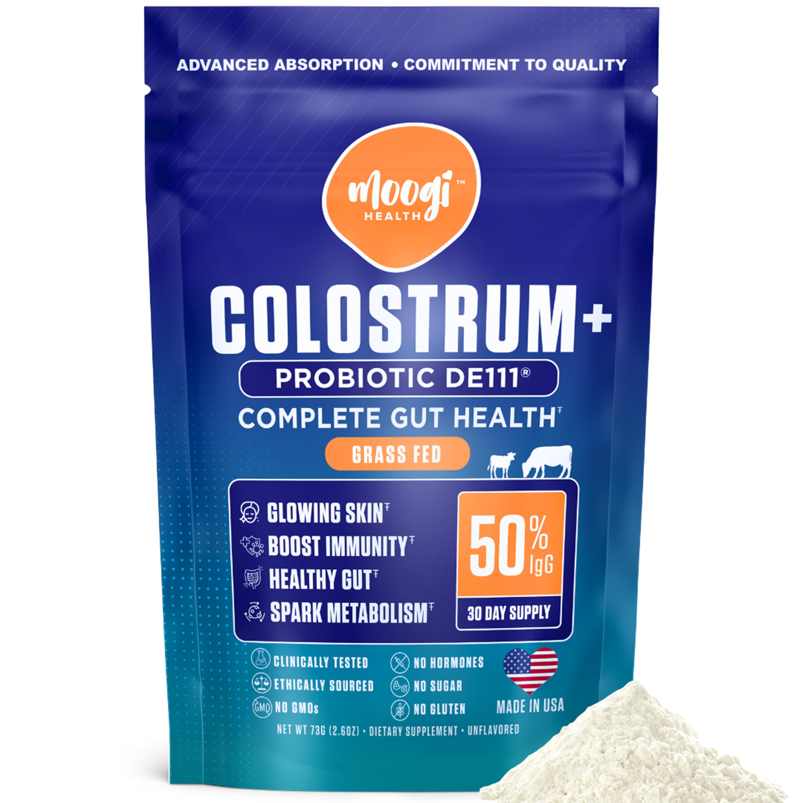 Moogi blended vitamin & mineral supplements for gut health