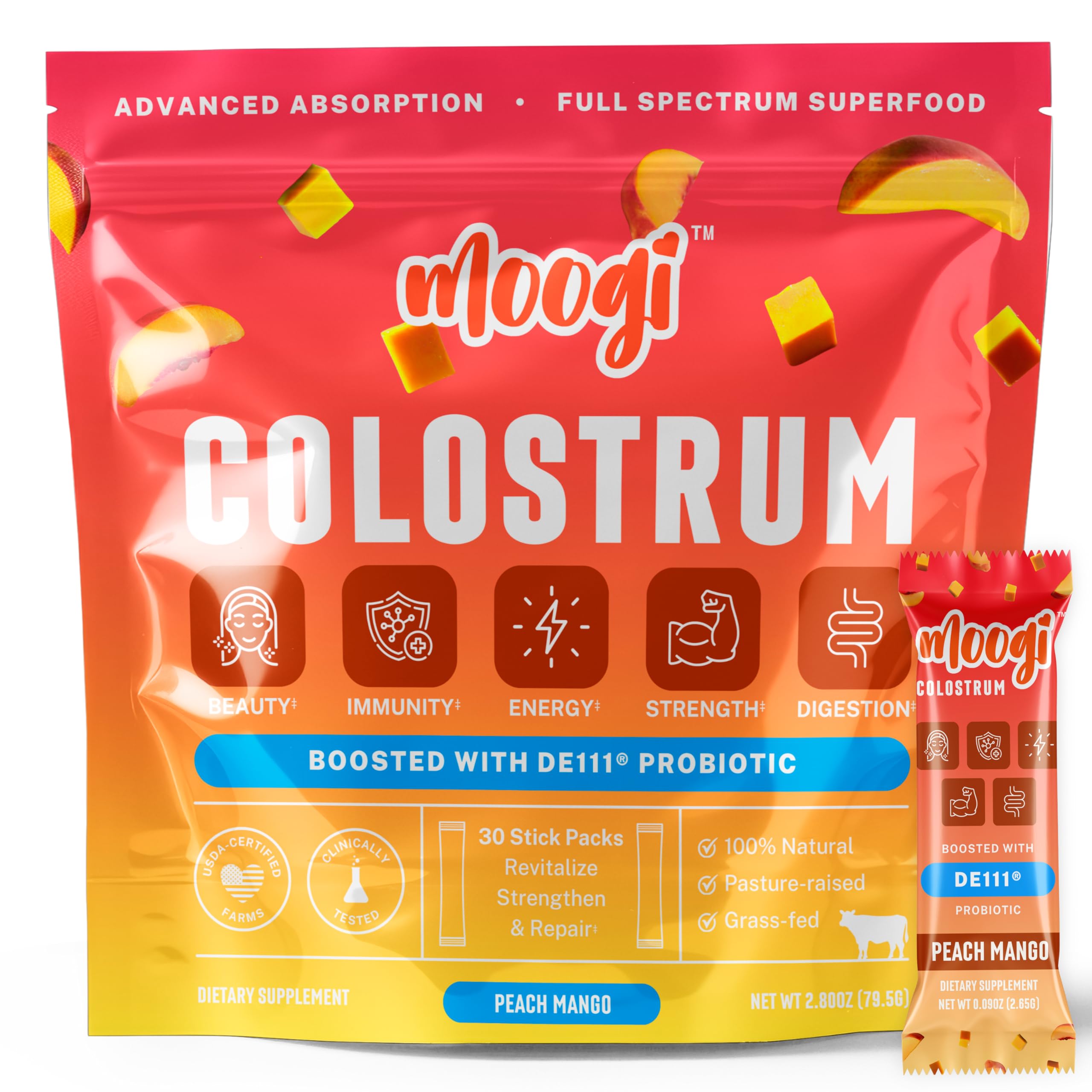 Moogi colostrum powder for immunity