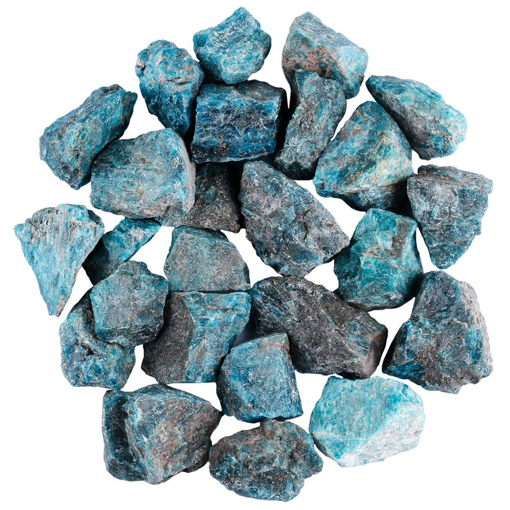Mookaitedecor blue apatite crystals for beauty