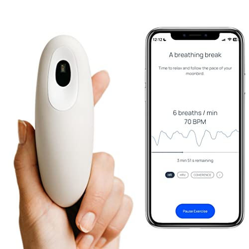 Moonbird breathing tool for relaxation