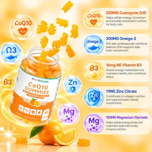 MOORGUMY CoQ10 antioxidant benefits