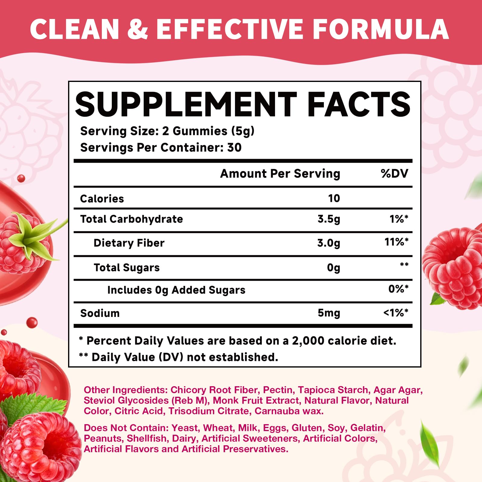 MOORGUMY dietary fiber supplement