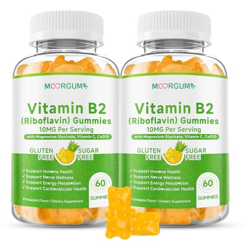 MOORGUMY Vitamin B2 gummies for energy