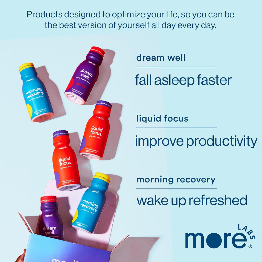 More Labs melatonin for improved sleep quality