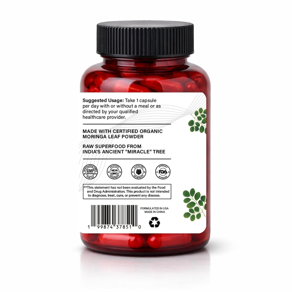 Moringa 600 mg for daily nutrition