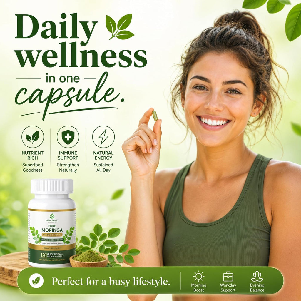 moringa 800 mg for nutritional boost