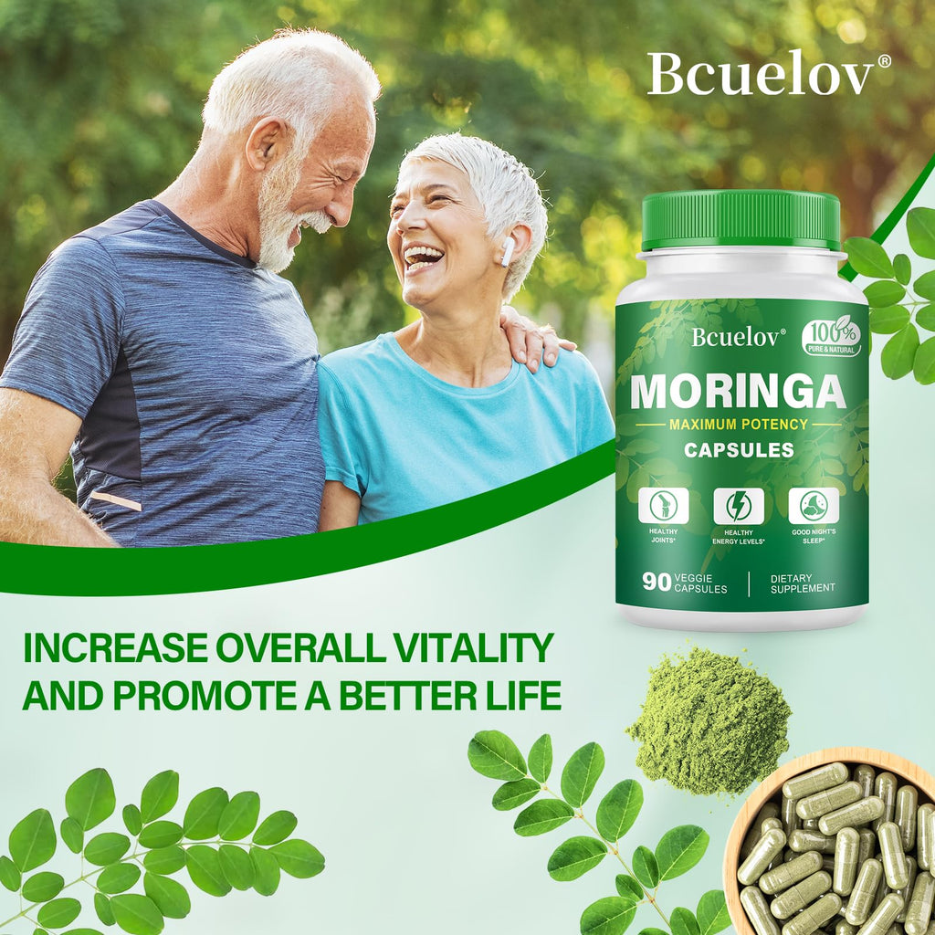 Moringa 800 mg for vitality boost