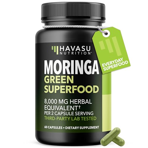 Moringa 800 mg health benefits