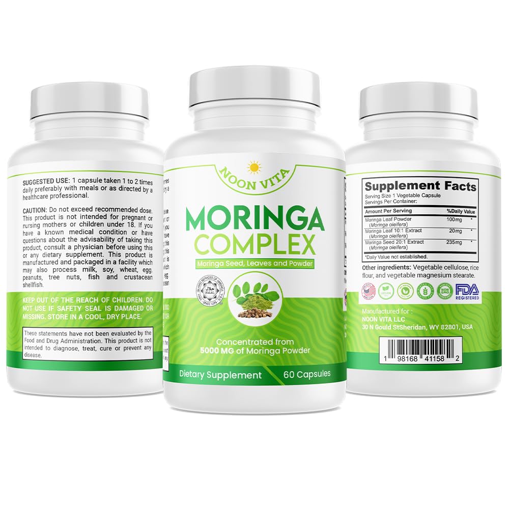 Moringa and berberine for health