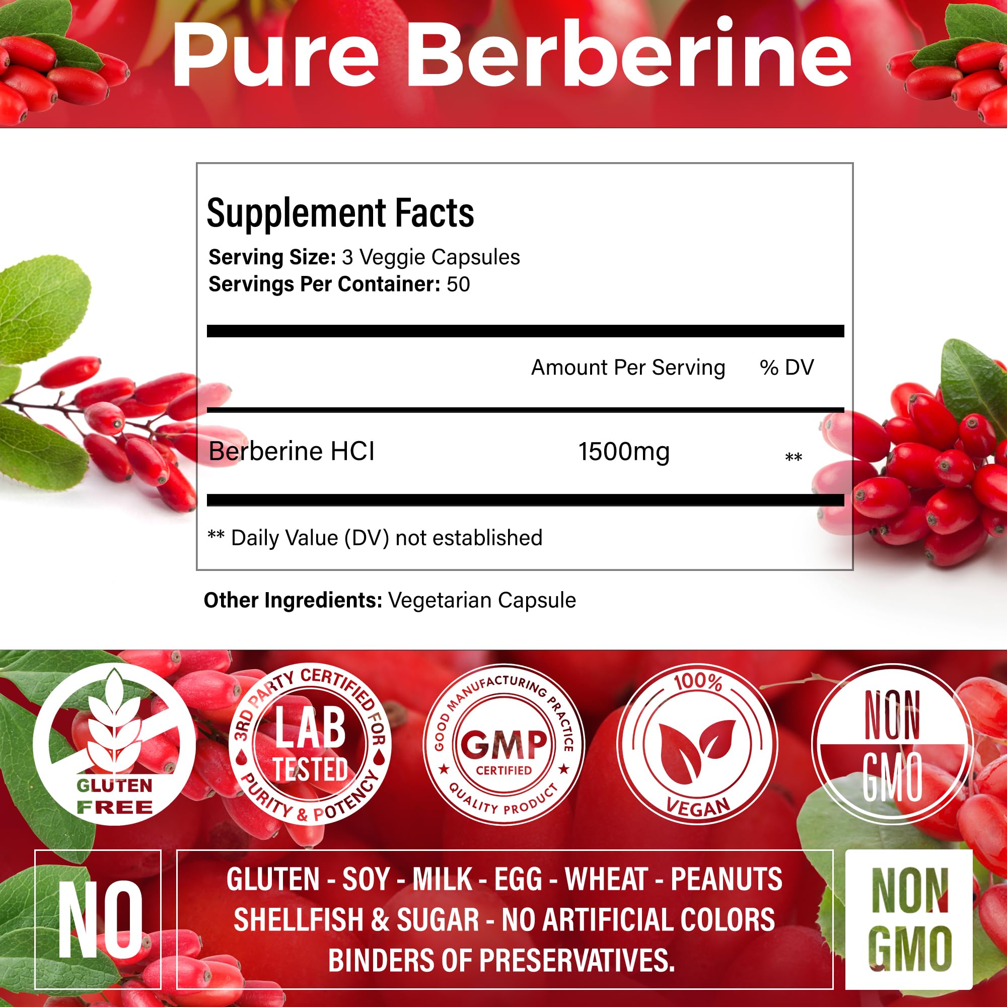 Moringa and Berberine for heart health