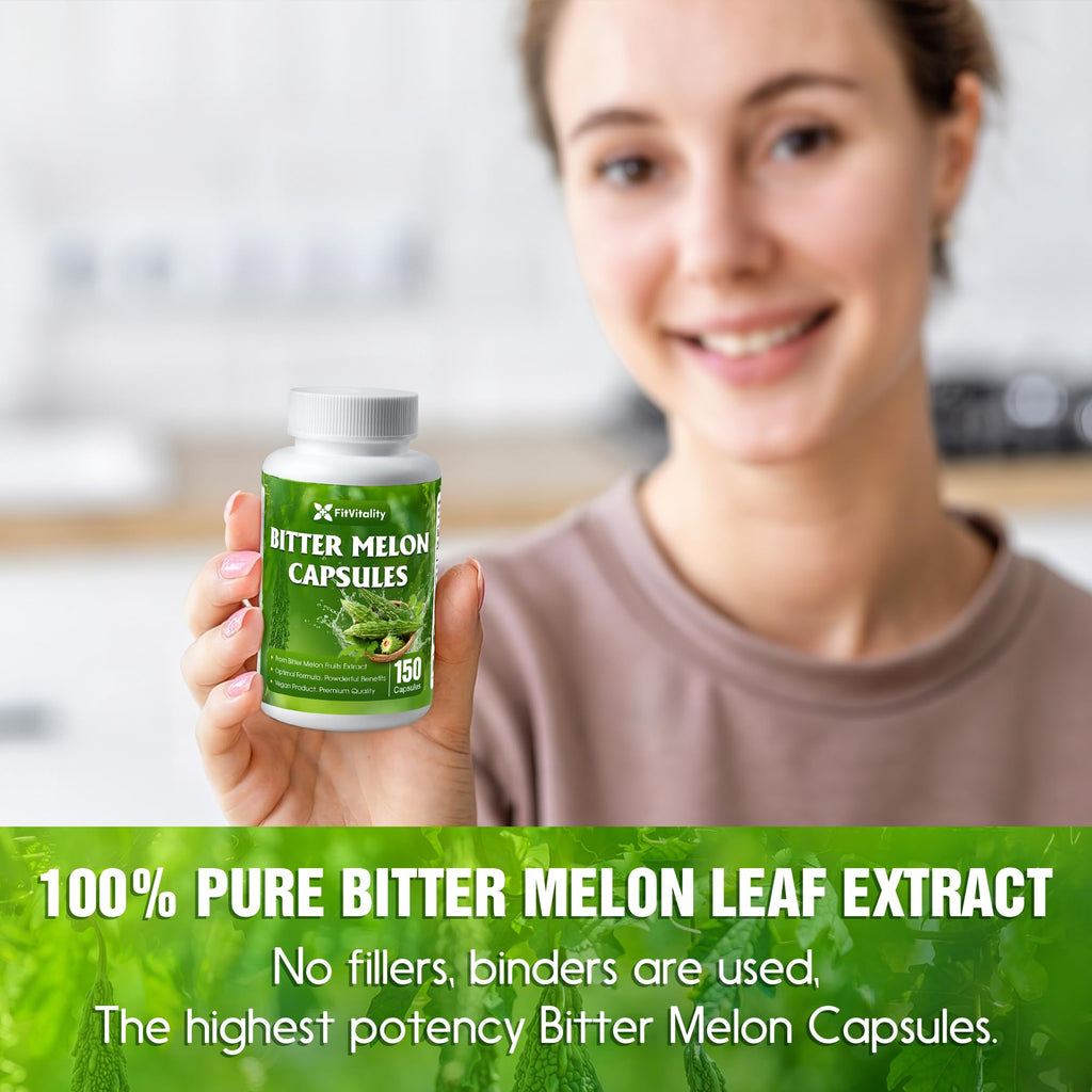 Moringa and bitter melon synergy