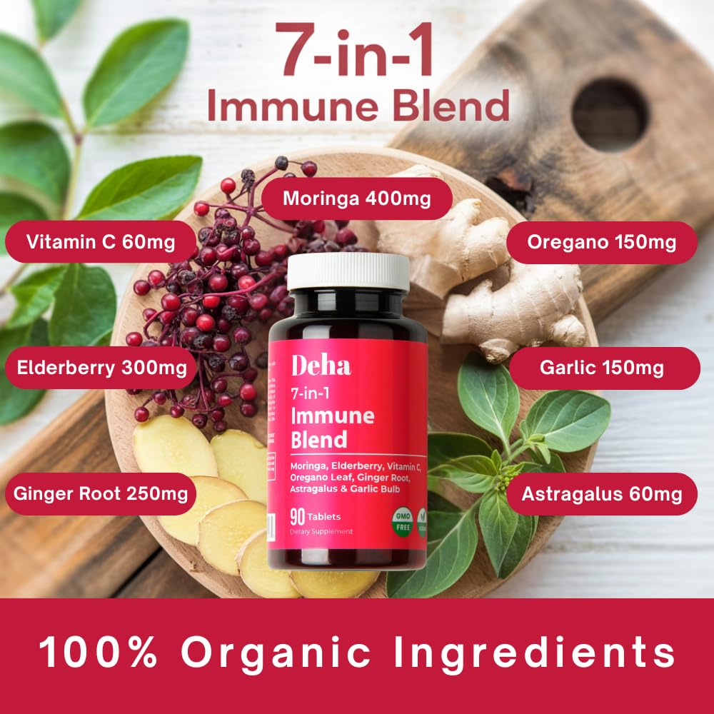 Moringa and elderberry health benefits