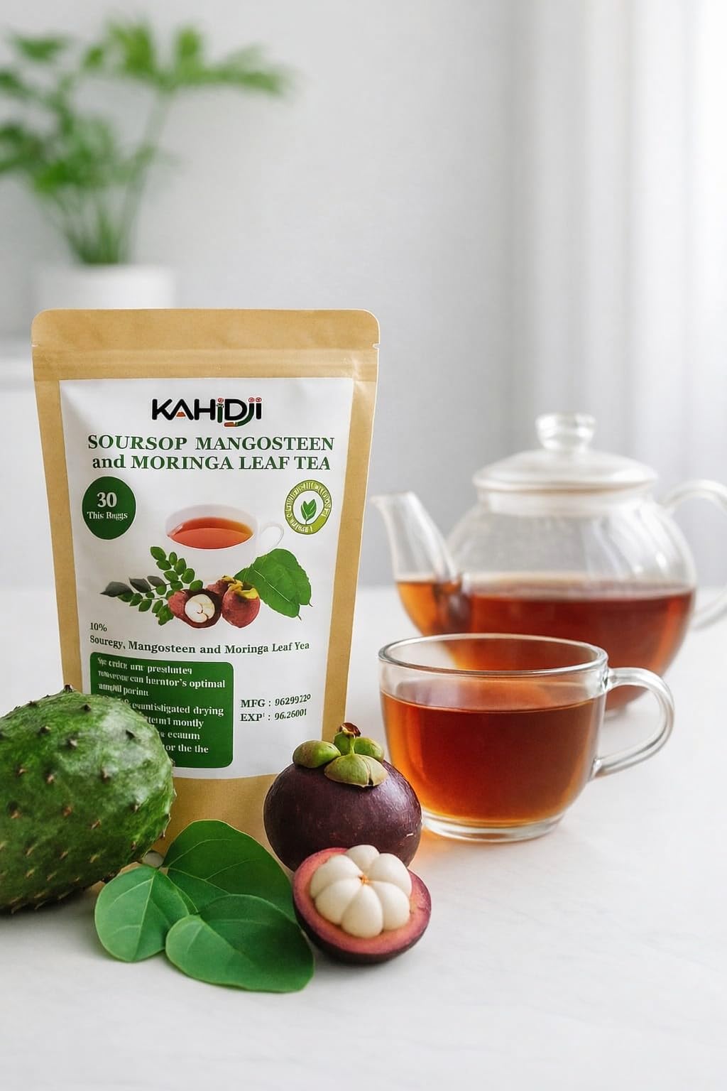 Moringa and mangosteen peel benefits