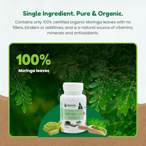 Moringa capsules for active lifestyle