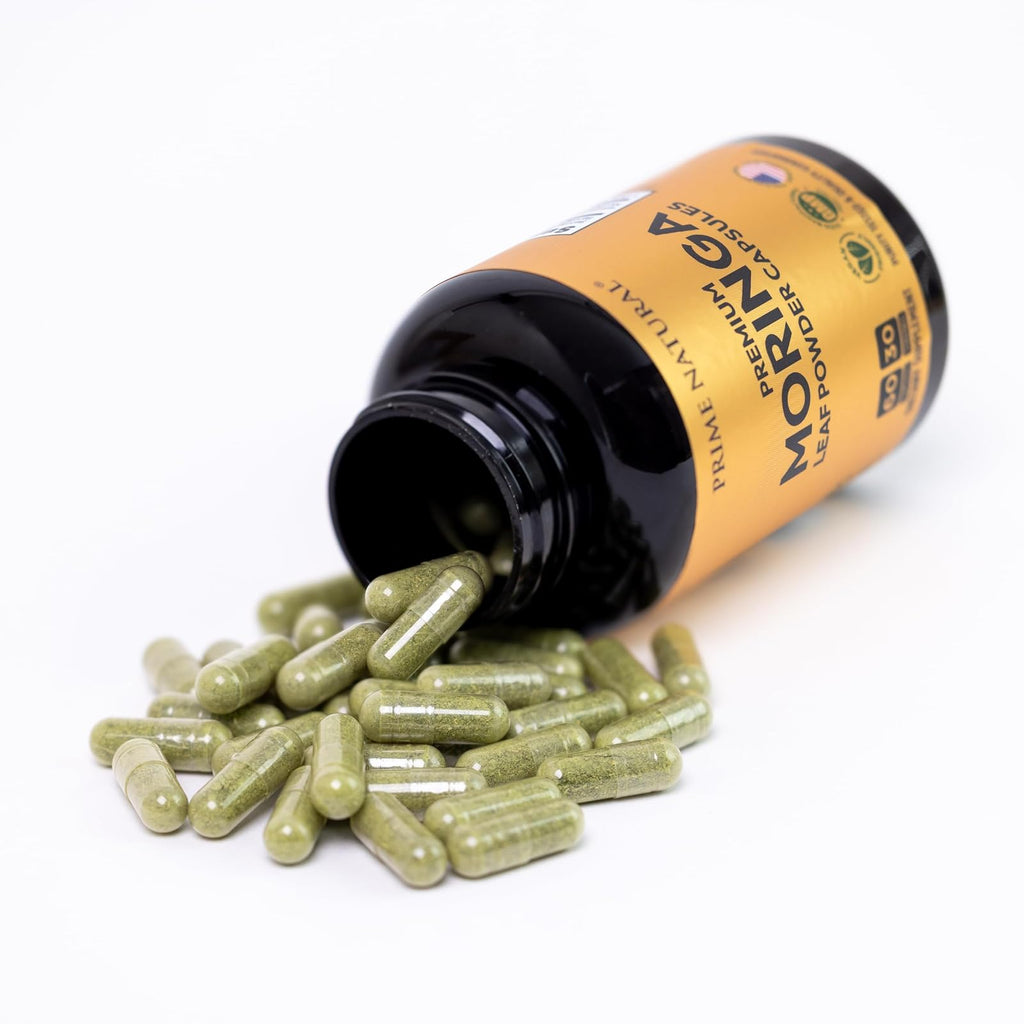 Moringa capsules for antioxidant boost