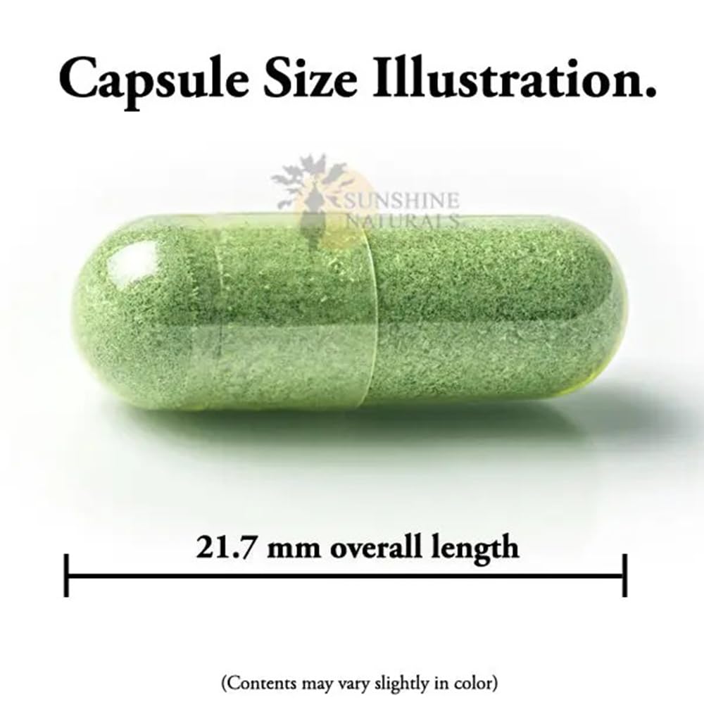 Moringa capsules for antioxidant support