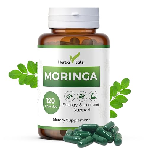 Moringa capsules for balanced nutrition
