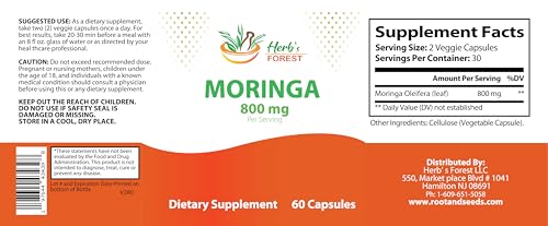 moringa capsules for balanced nutrition
