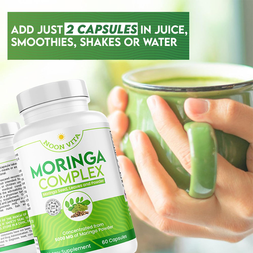 Moringa capsules for better health