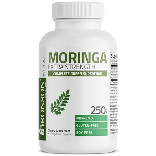 Moringa capsules for daily energy boost