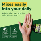 Moringa capsules for daily nutrition