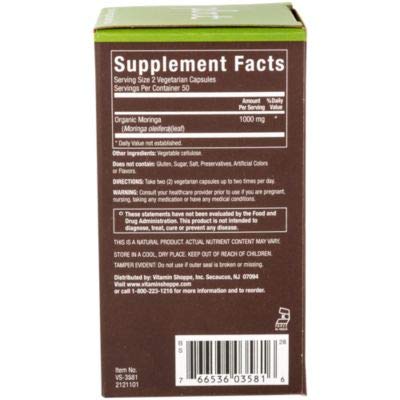 Moringa capsules for daily nutrition
