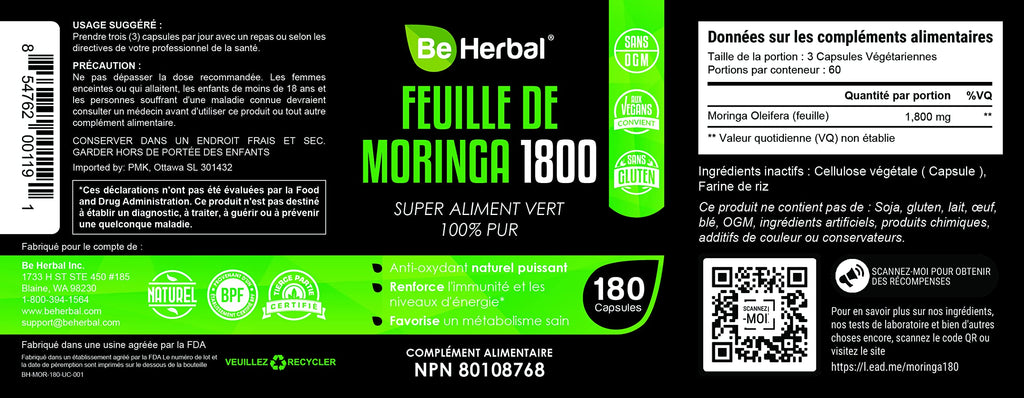 moringa capsules for daily nutrition