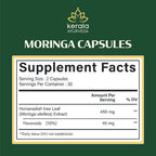 Moringa capsules for daily vitality