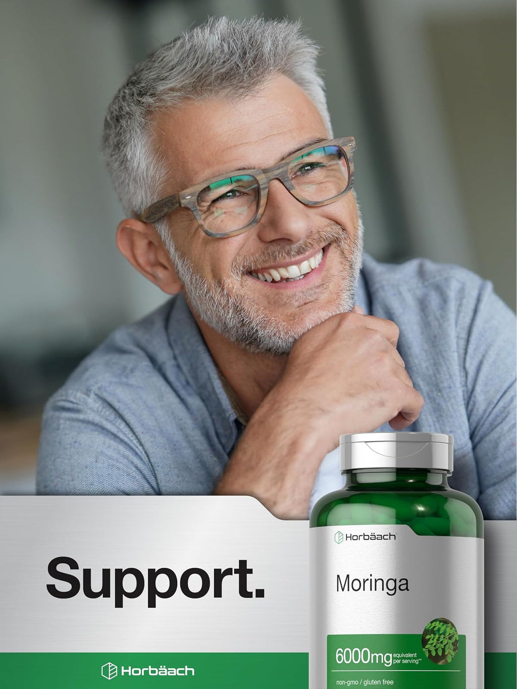 Moringa capsules for daily wellness
