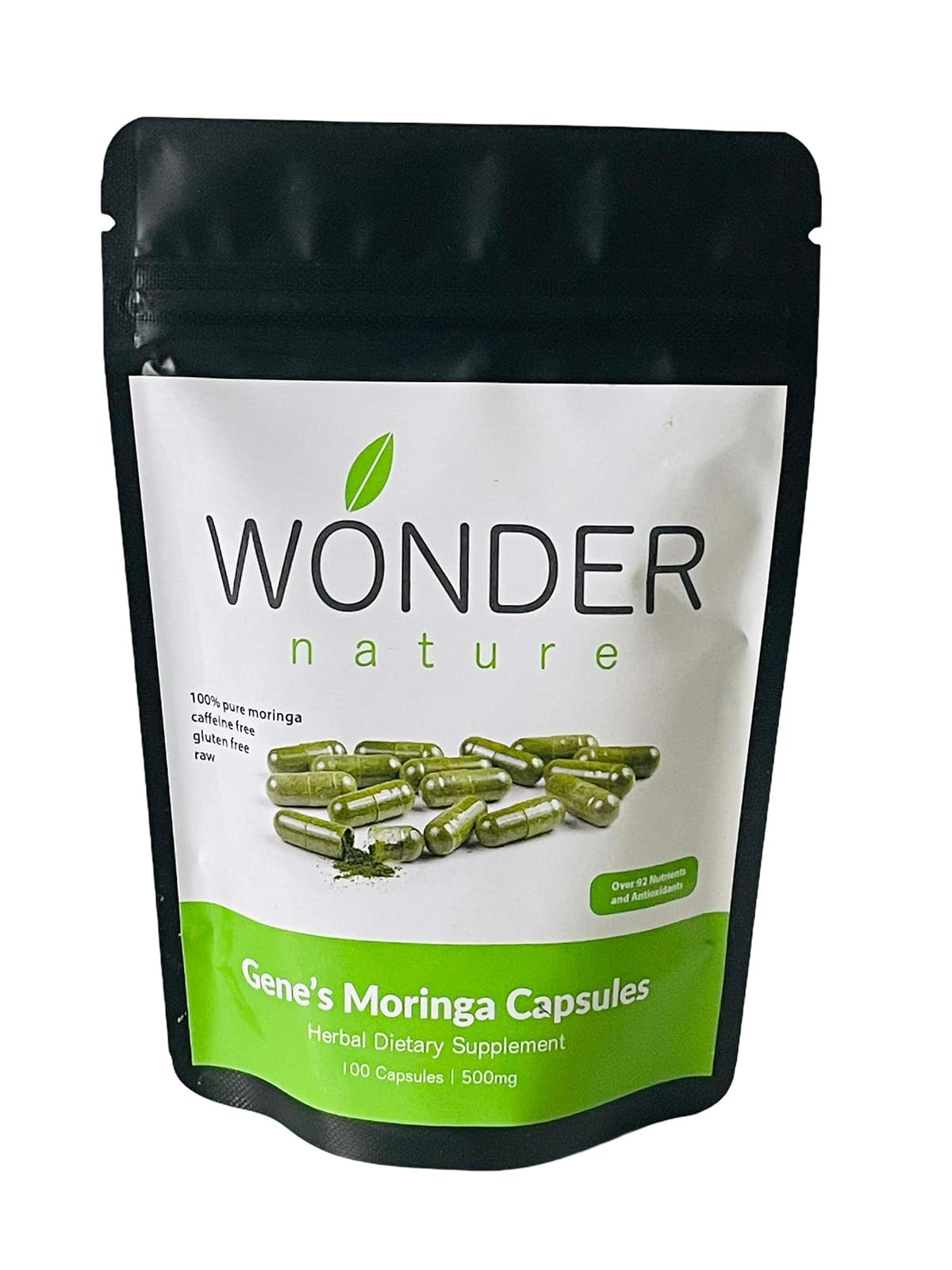 Moringa capsules for daily wellness